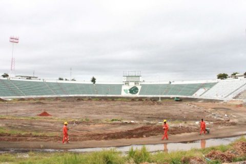 ESTÁDIO DA MACHAVA ACELERA PARA 25 DE JUNHO - Jornal Desafio